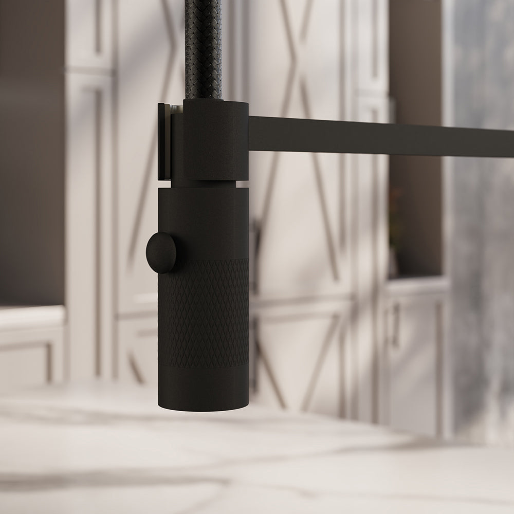 Pro Flex 3 in 1 Matt Black Boiling Hot Water Tap – Wodar